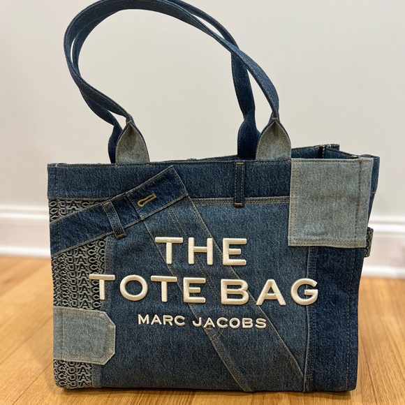 Marc Jacobs | Bags | Marc Jacobs Limited Edition Large Denim Tote | Poshmark